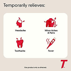 Tylenol Children's Pain + Fever Medicine with Acetaminophen, Dye-Free, Cherry, 8 Fl. Oz