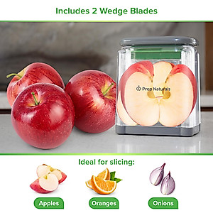 PrepNaturals 3-in-1 French Fry Cutter - Potato Cutter for Fries - Potato French Fry Cutter - French Fries Cutter - Vegetable Cutter - Food Chopper Manual Hand - Veggie Cutter - Vegetable Chopper