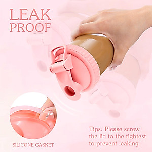 6 Pack Wide Mouth Ma-son Jar Lids 86mm Ma-son Jar Flip Top Lids Reusable Plastic Leak-proof Airtight Seal Ma-son Jar Pour Spout Pitcher Lids (Jars Not Included)