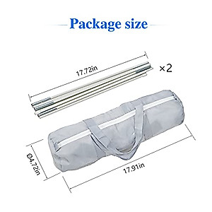 Baby Crib Tent Safety Net, Durable Strong Self-Locking Zippers, Protects from Climbing Out and, Insects, Mosquitoes, Installs with Rods (Crib 52.25" - 28.25")