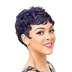 it's a wig! Synthetic Hair Wig Nuna (1 - JET BLACK)