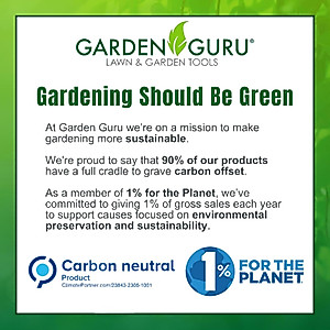 Garden Guru Folding Pruner Saw with Ergonomic Handle & Safety Lock – Non Slip – Rust Resistant Hardened Steel – Professional Grade Sawtooth Blade – for Pruning Trimming Camping Clearing