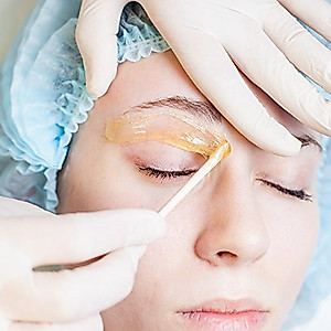 Senkary 600 Pieces Small Waxing Sticks Wood Wax Sticks Craft Applicator Sticks for Hair Eyebrow Nose Removal