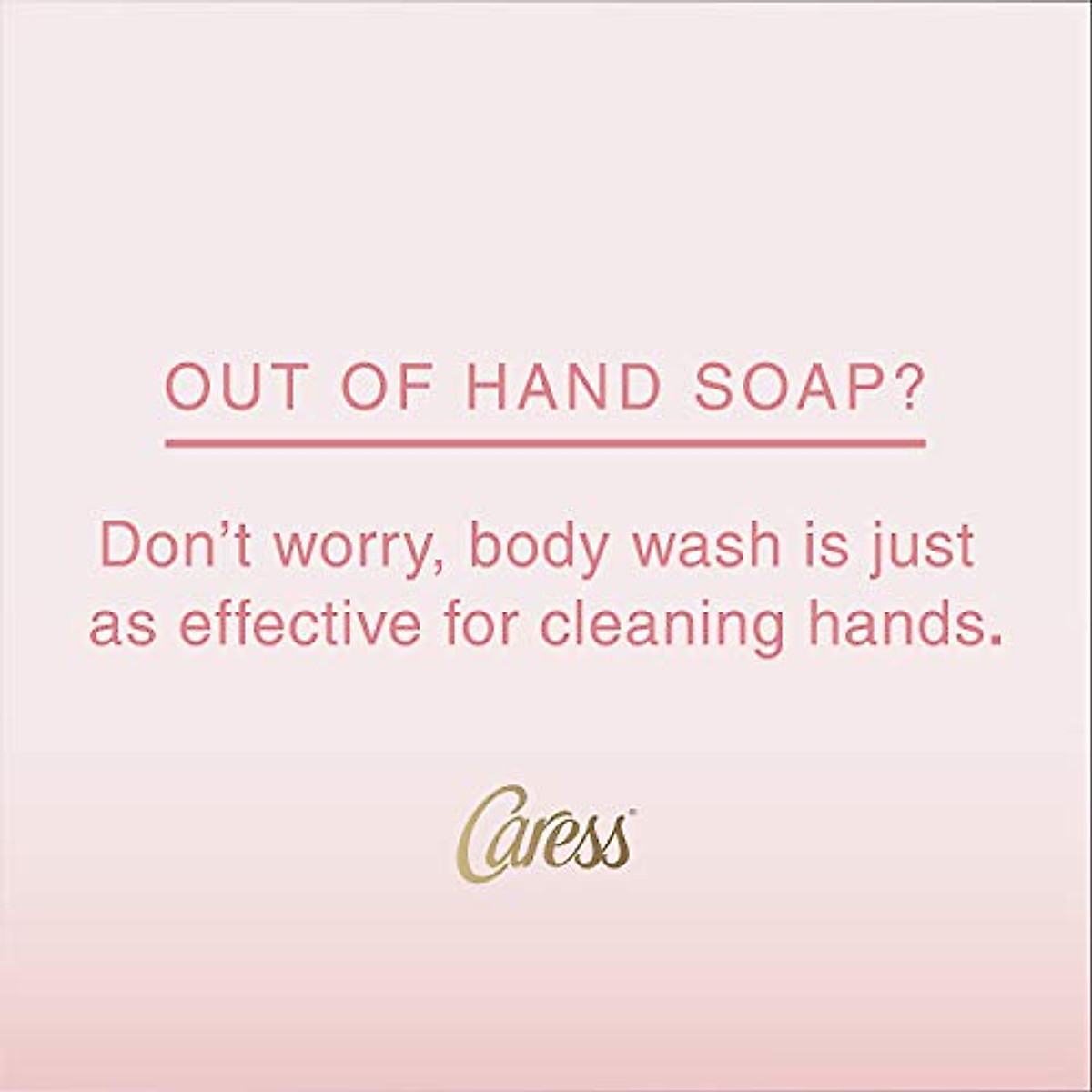 Caress Hydrating Body Wash For Noticeably Silky Soft Skin Daily Silk Extract & Floral Oil Essence 18 oz, Pack of 6, pink