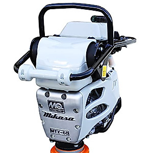 Multiquip MTX60HD Mikasa Honda GX100 Engine with Diaphragm Carb, 3060 lb. Impact Force, 10.4" Shoe