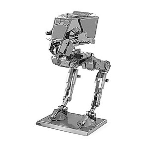 Fascinations Metal Earth Metal Earth 3D Metal Model Kits Star Wars Set of 4 - Snowspeeder, Imperial Shuttle, Boba Fett's Starship, at-ST