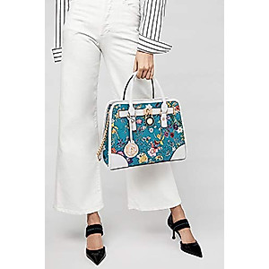 Women Designer Handbags and Purses Ladies Satchel Bags Shoulder Bags Top Handle Bags w/Matching Wallet