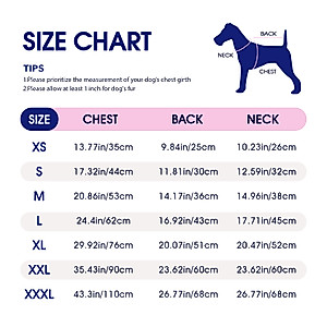 FUAMEY Dog Coat, Medium, Pink, Faux Fur - Waterproof, Windproof, Reflective Cold Weather Coat with Built-in Harness, Fits Dogs 11 lbs and Up