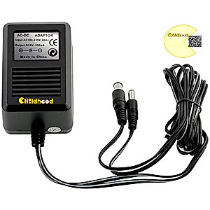 CHILDMORY AC Power Supply Adapter for NES US Version, SNES, Genesis1 3 in 1 Power Cord