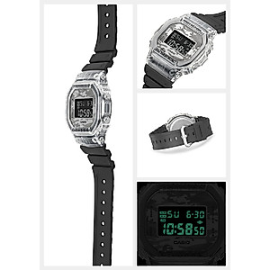 CASIO DW-5600SKC-1JF [G-Shock Camouflage Skeleton Series] Watch Shipped from Japan Aug 2022 Model