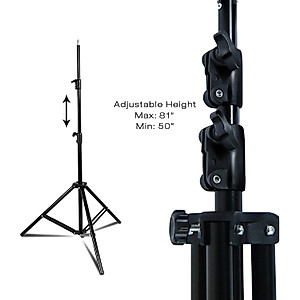 LimoStudio 20 x 28 inch Soft Box Reflector, Lighting Diffuser with 85W Photographic Lighting Bulb and Light Stand Tripod, Honeycomb Grid and White Cover Diffuser, Photo Video Studio, AGG2608