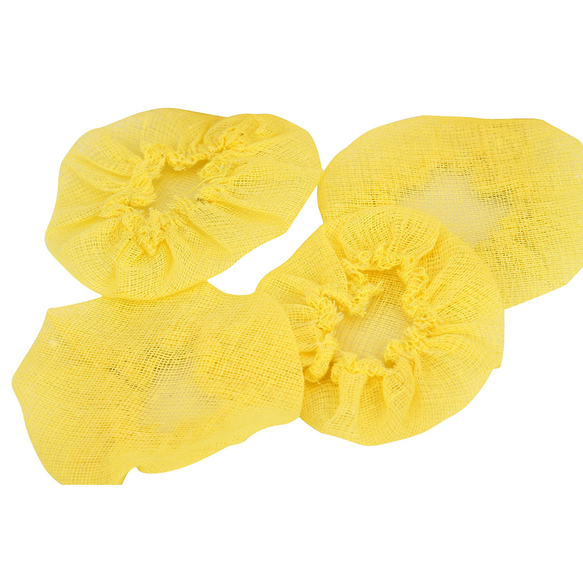 DeRoyal Lemon Wedge Stretch Wrap, Fine Woven Cotton, Washable, Yellow, 100-Count