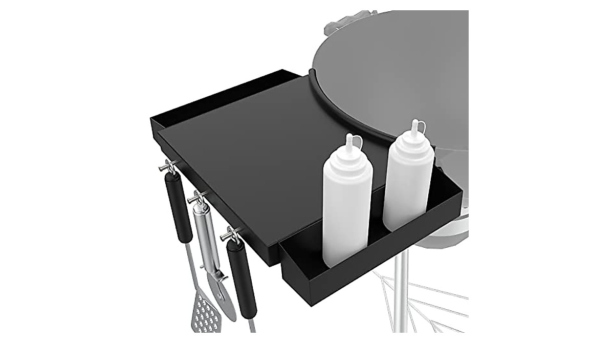 MixRBBQ Grill Table Shelf for Weber 22In Kettle Grill