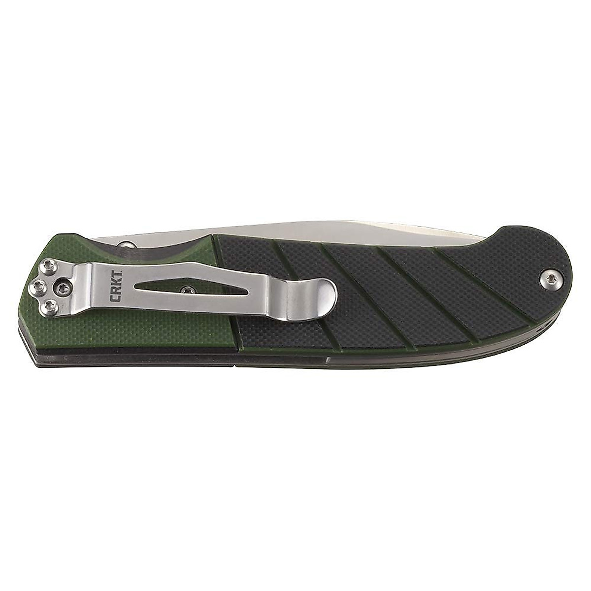 COLUMBIA RIVER KNIFE & TOOL Ignitor EDC Folding Pocket Knife: Assisted Opening Everyday Carry, Serrated Edge Blade, Veff Serrations, Thumb Stud, Liner Lock, G10 Handle, Pocket Clip 6855