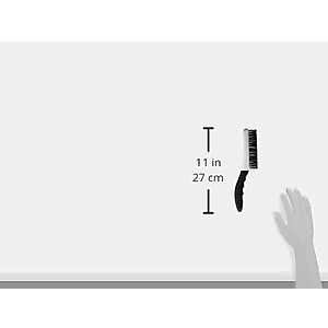 Amazon Basics 4 x 16 Soft Grip, Shoe Handle Style, Carbon Steel, Wire Brush