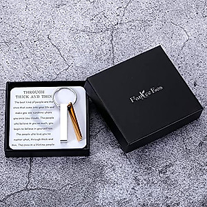 Best Friends Gifts for Women Female Friendship Besties BFF Sweet 16 18 Birthday Valentines Present Christmas Stocking Stuffers Teen Boy Girl Inspirational Graduation Gifts for Her Him Senior