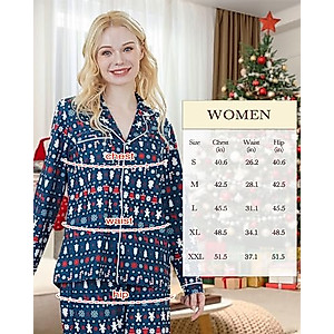 DAUGHTER QUEEN Family Christmas Pjs matching Sets Plaid Christmas Pajamas Women Xmas Jammies Couples Holiday Pj Ladies Soft Comfy Clothes Sleepwear Outfits Medium M