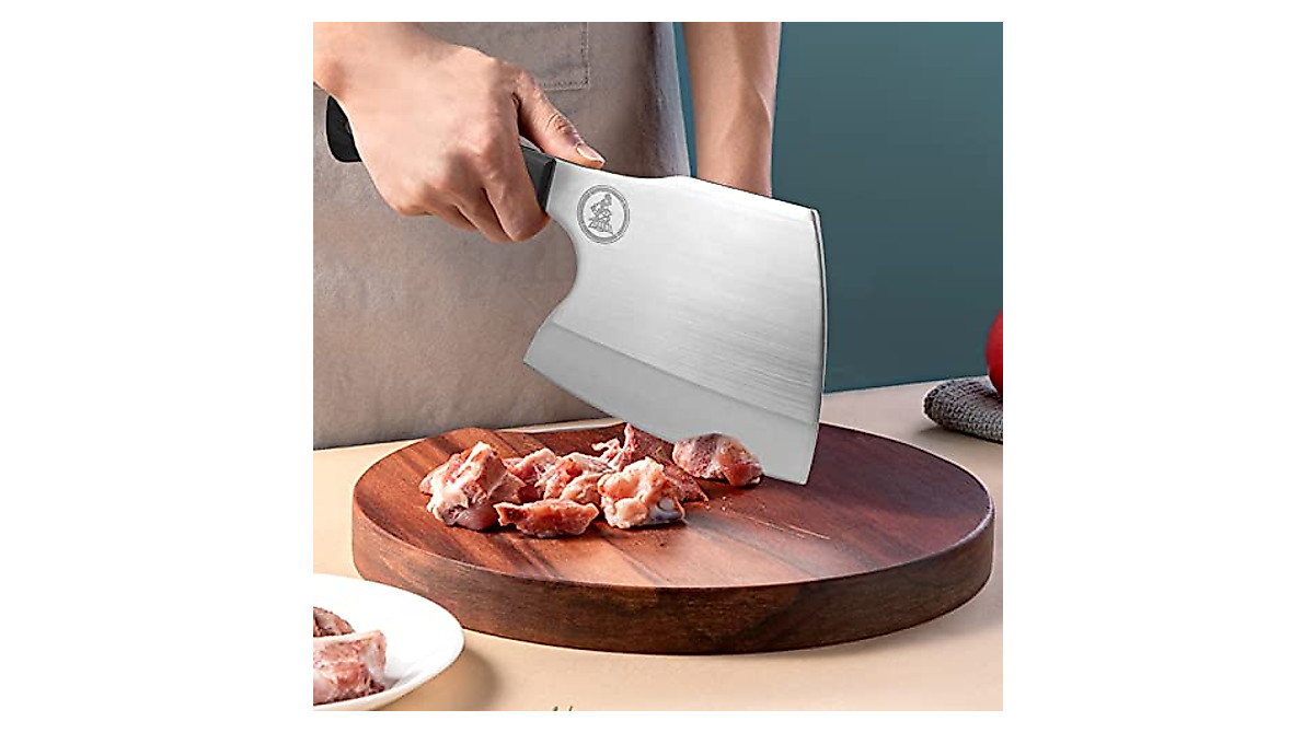 Kitory Super Heavy Duty Meat Cleaver - Ultimate Butchering Tool