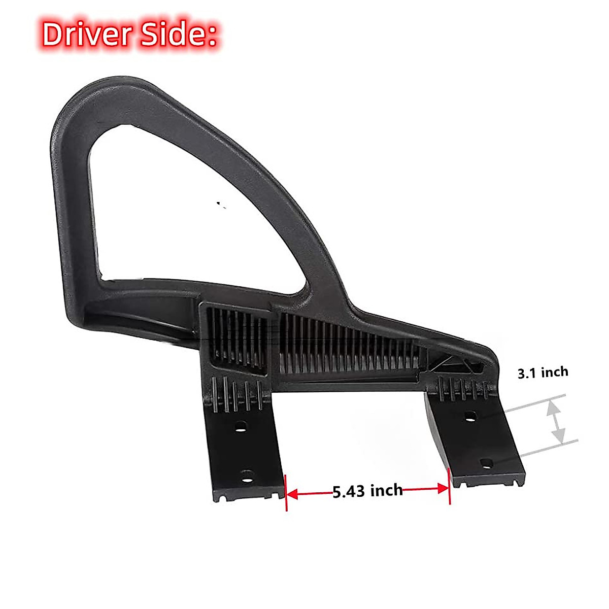 Dr.Acces Golf Cart EZGO Arm Rest Hip Restraint for RXV 2008-2015 Gas&Electric Golf Cart Replace Driver Side#607532