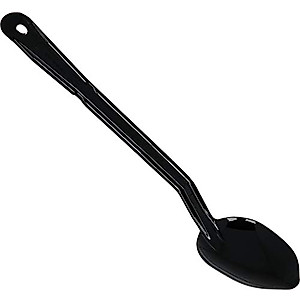 Carlisle FoodService Products 442003 High Heat Solid Spoon, 13", Black