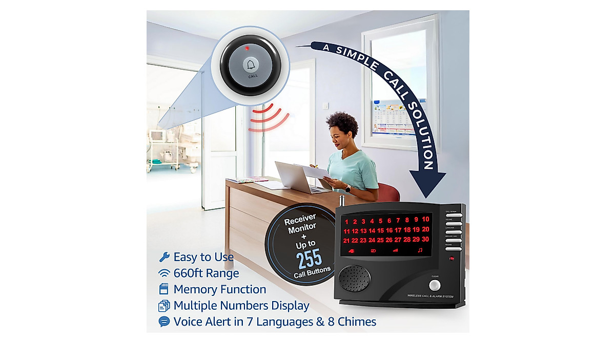 SYNLETT Wireless Calling System for Hospitals & Care Facilities
