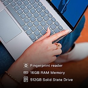 2022 Newest Dell Inspiron 5310 13.3" 16:10 FHD+ Laptop, Intel Core i5-11320H EVO, 16GB LPDDR4x RAM, 512GB PCIe SSD, Webcam, HDMI, Wi-Fi 6, ThunderBolt 4, Backlit KB, FP Reader, Windows 10 Home, Silver