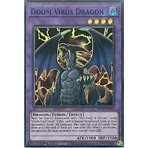 Doom Virus Dragon (Blue) - DLCS-EN055 - Ultra Rare - 1st Edition