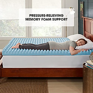 4" EcoWave Memory Foam Mattress Topper (Queen)