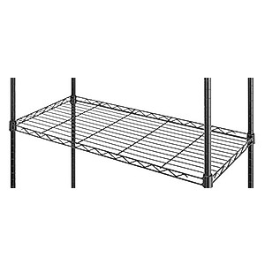 Whitmor Supreme 5-Tier Cart holds up to 1,000 lbs. Black