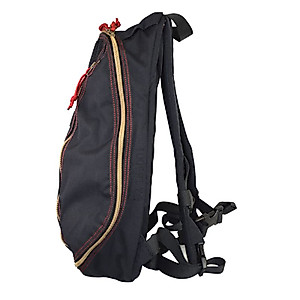 Duffler small 15L hiking backpack durable outdoor sports travel day pack Black # D200-30