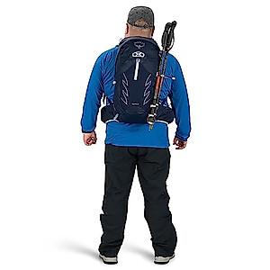Osprey Talon 22L Men's Hiking Backpack with Hipbelt, Ceramic Blue, L/XL, Extended Fit