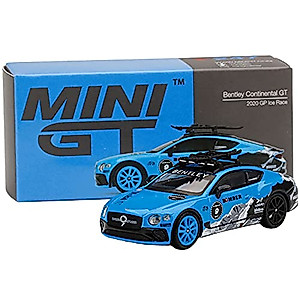 TRUE SCALE miniatures Bentley Continental GT #9 Catie Munnings GP Ice Race (2020) Limited Edition to 1800 Pieces 1/64 Diecast Model Car by True Scale Miniatures MGT00247