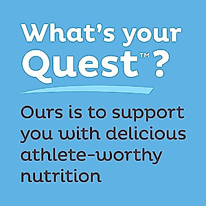 Quest Nutrition Mini Cookies & Cream Protein Bars, 8g Protein, 1g Sugar, 2g Net Carbs, Gluten Free, 14 Count