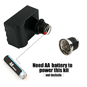 Uniflasy Grill Igniter Kit for Home Depot Nexgril 720-0882A 720-0896B 720-0896E Gas Grill Models 6 Outlet Universal AA Battery Tact Push Button Spark Igniter with Wire Ignition Replacement Kits