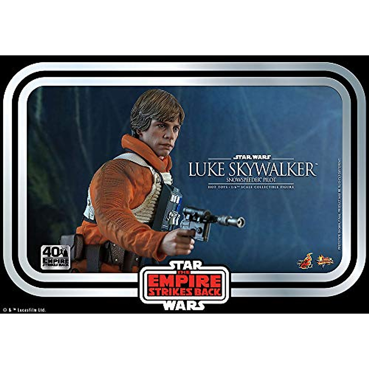 Hot Toys Star Wars The Empire Strikes Back 11 Inch Action Figure 1/6 Scale - Luke Skywalker Snowspeeder Pilot 906711