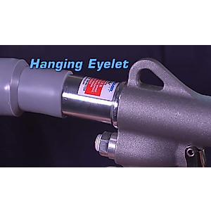 Guardair Gun Vac 1500 Pneumatic Gun Vacuum Cleaner Suction Kit with 9-Inch Crevice Tool and High Filtration Collection Bag