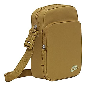 Nike Unisex Heritage Small Items Tote Bag 2.0 (Golden Moss/Golden Moss/Honeydew) (DB0456-382)