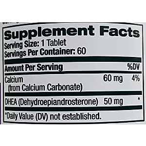 Natrol DHEA - 50 mg - 60 Tablets