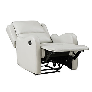 Lexicon Recliner Chair Living Room Reclining Sofa Chair, Home Theater Seating Modern Recliner, Manual Recliner Sofa Chair for Living Room/Office/Apartment, Wall Hugger Recliner, Taupe