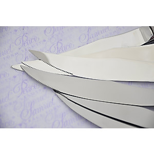 Six Cased Genuine Stag Horn/Antler Handle Steak Knives Made in Sheffield England Free Engraving