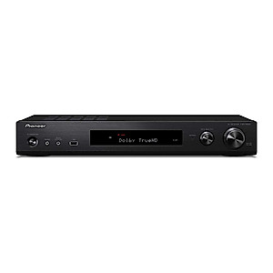Pioneer VSX-S520 Slim Home Audio and Video Receiver - Black