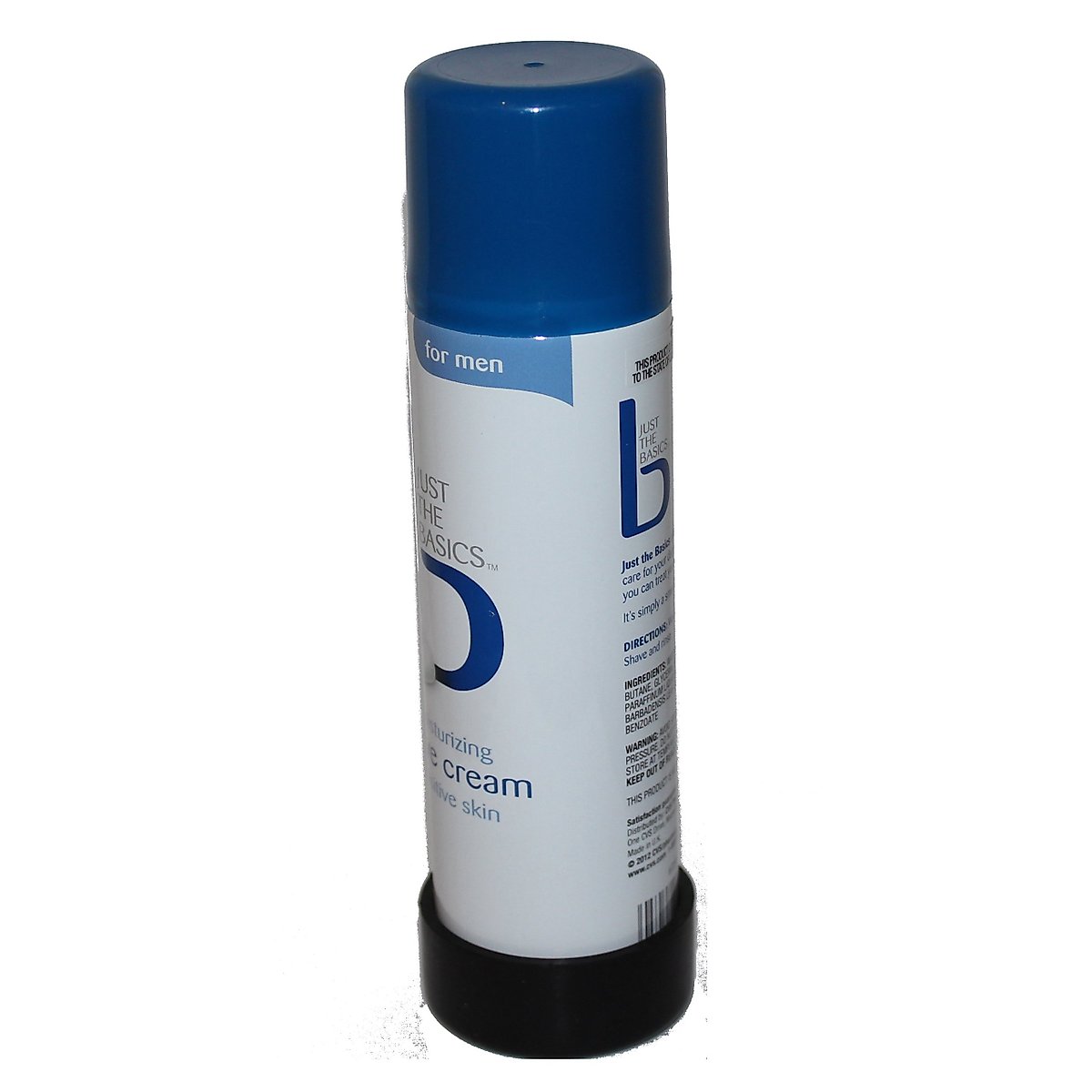 Rust-O-Less | Stops Shaving Cream Can Rust | Black | Regular-Gel Sized
