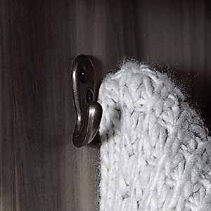 Sauder Clifford Place Storage Cabinet, L: 15.51" x W: 18.50" x H: 58.27", Jet Acacia Finish