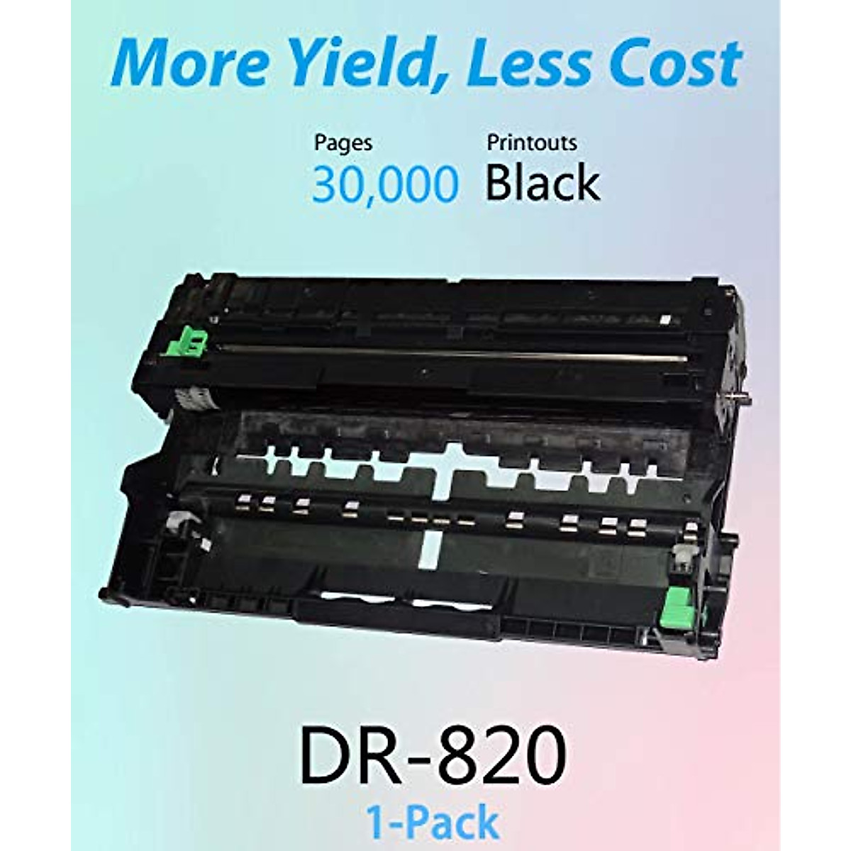 MM MUCH & MORE Compatible Drum Unit Replacement for Brother DR820 DR-820 DR 820 to Use for MFC-L5900DW HL-L6200DW HL-L5100DN MFC-L5800DW MFC-L5700DW HL-L5200DWT MFC-L6700DW HL-L5200DW (1 x Pack)