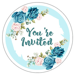 Wedding Invitation Stickers 2 Inch You're Invited Wedding Envelope Seals,240 Pcs Per Pack