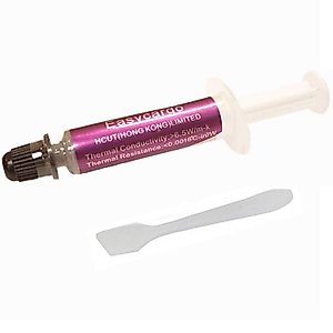 Easycargo 6.5 W/m-k Thermal Paste Kit, High Performance Thermal Grease Compound for Cooler Heatsink interface Computer Processor CPU GPU (1-pack)