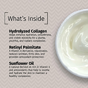 REVIVA LABS - Collagen Night Créme (2.oz)