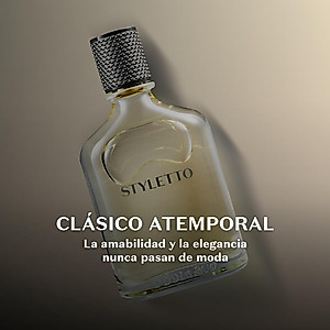 Styletto Eau de Toilette, Long-Lasting Fragrance Cologne for Men, Woody, 3.4 Ounce