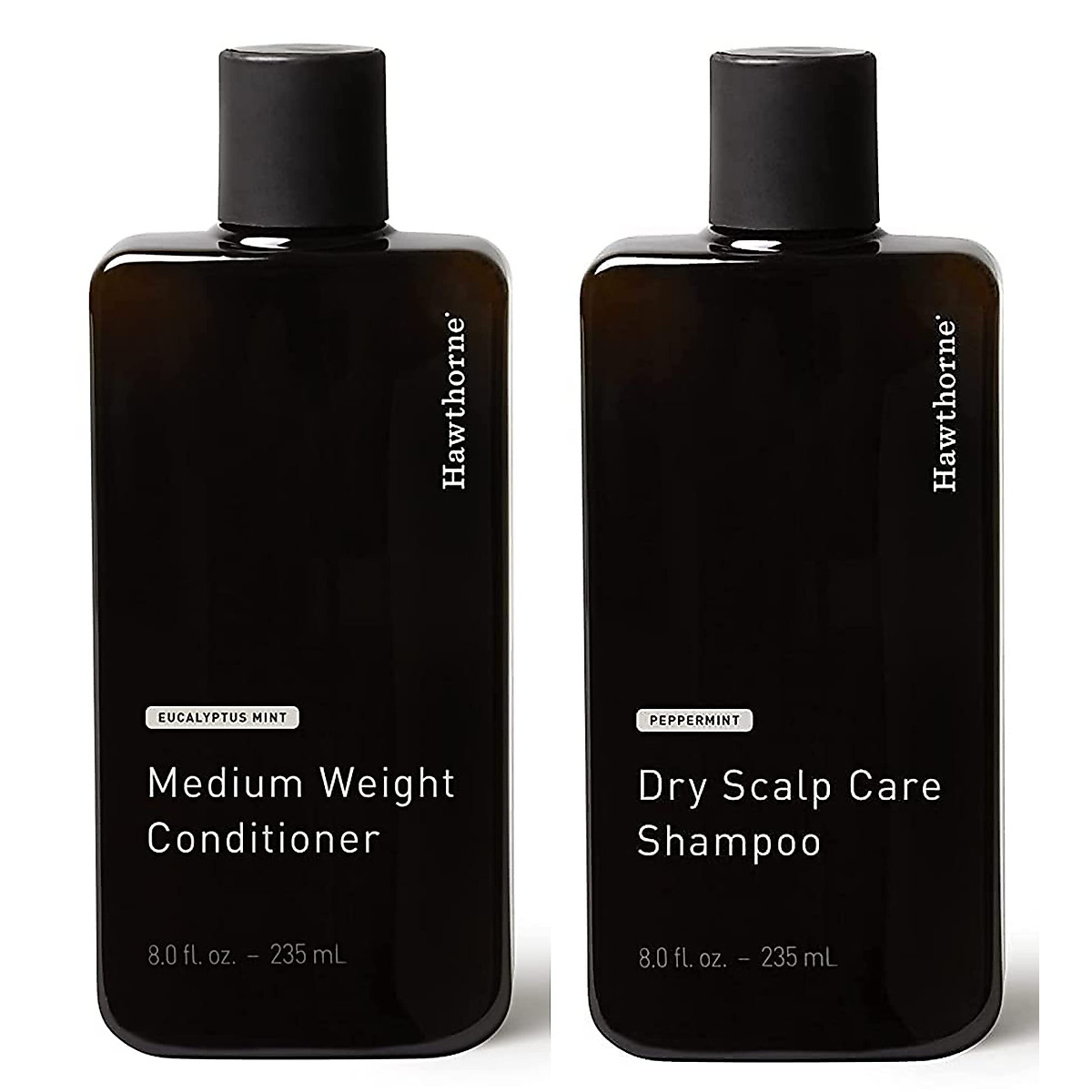 Hawthorne Dry Scalp Shampoo and Conditioner Set | Includes Dry Scalp Shampoo and Medium Weight Conditioner | Bundle Set of 2 Products