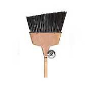 Zephyr Mfg Big Qik™ Angle, 13" Wide, Tan with Brown Handle (10-0209) Category: Household Brooms